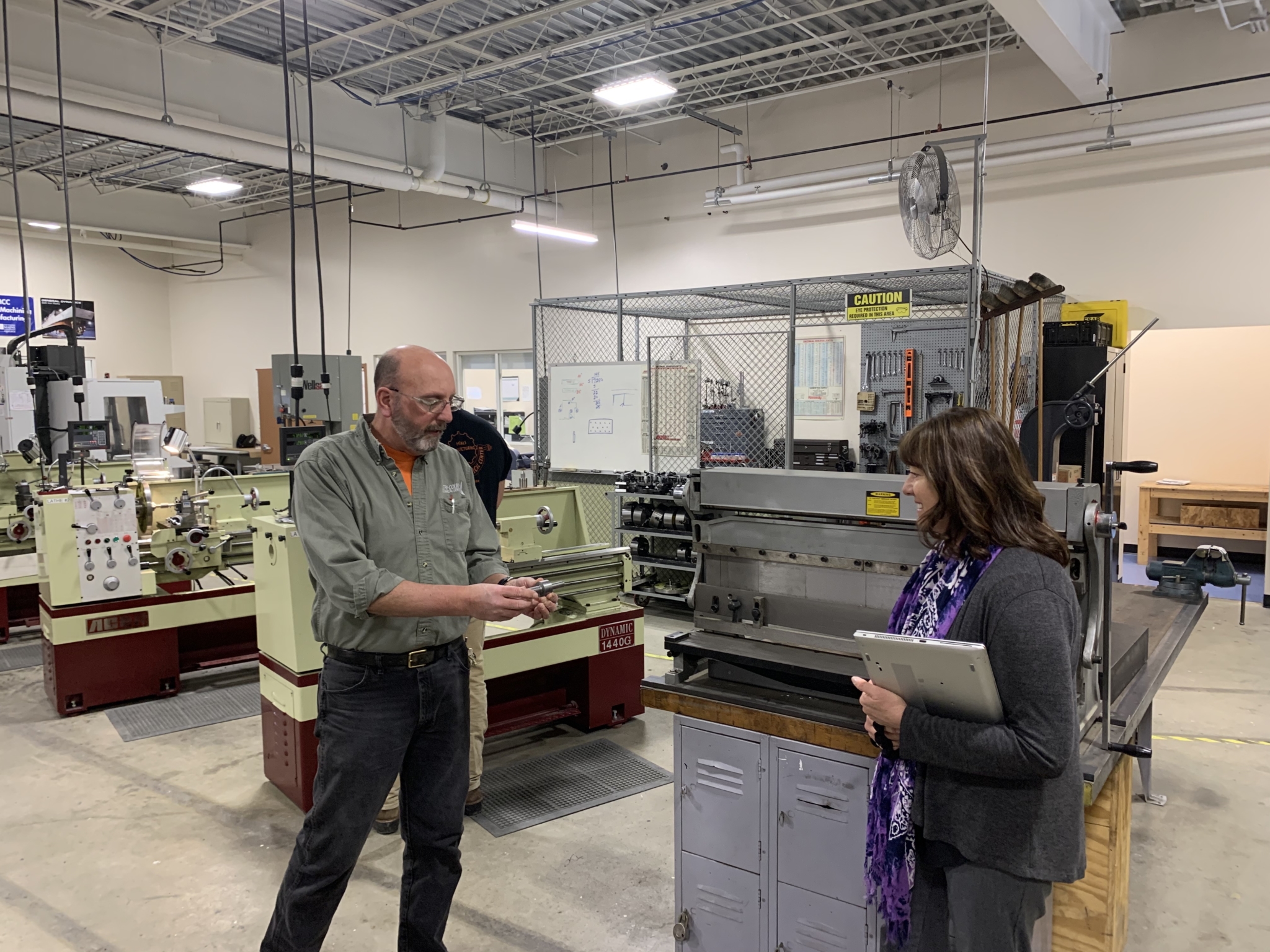 Maine Department of Education Commissioner Pender Makin Visits TCTC ...